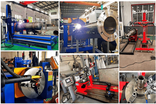 Precision Pipe Flange Welding Machine | MISA